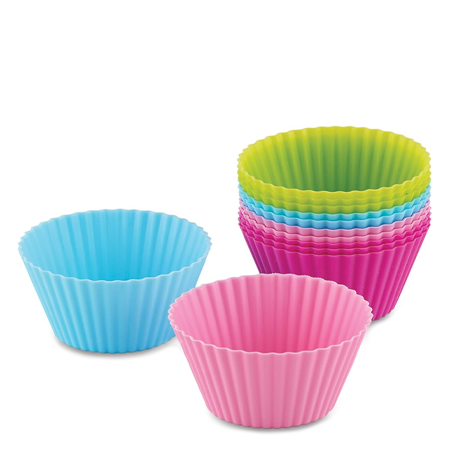 Bakelicious - Silicone Baking Cups – The Cookbook Co. Cooks