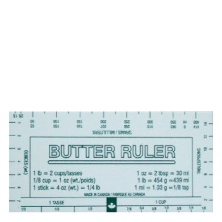 Fox Run - Butter Measure Ruler – The Cookbook Co. Cooks